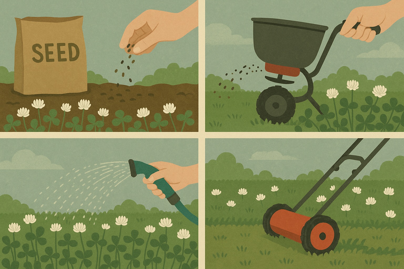 How to Grow a Clover Lawn: A Low-Maintenance, Eco-Friendly Alternative ...
